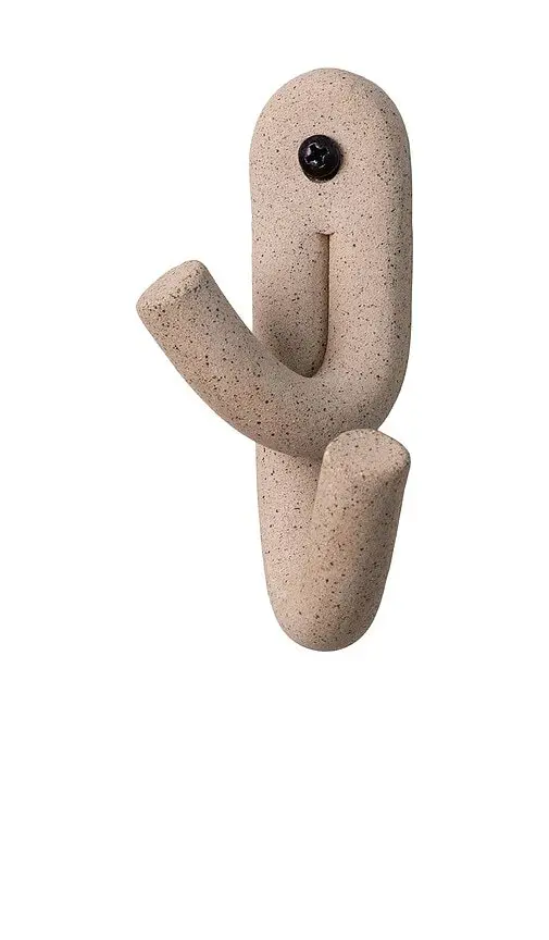 SIN Leggy Crossed Wall Hook In Ivory - Sand