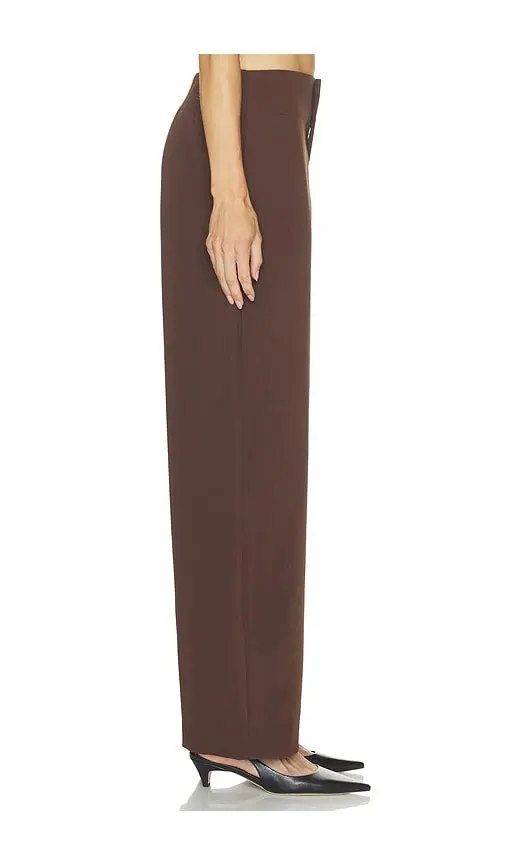 Line & Dot X Scout Pants In Chocolate