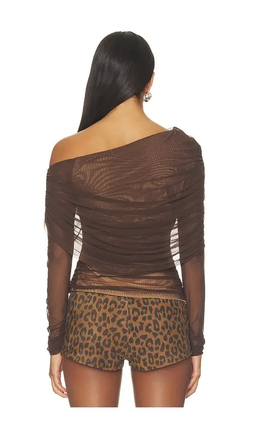 Line & Dot Marceline Asymmetrical Top