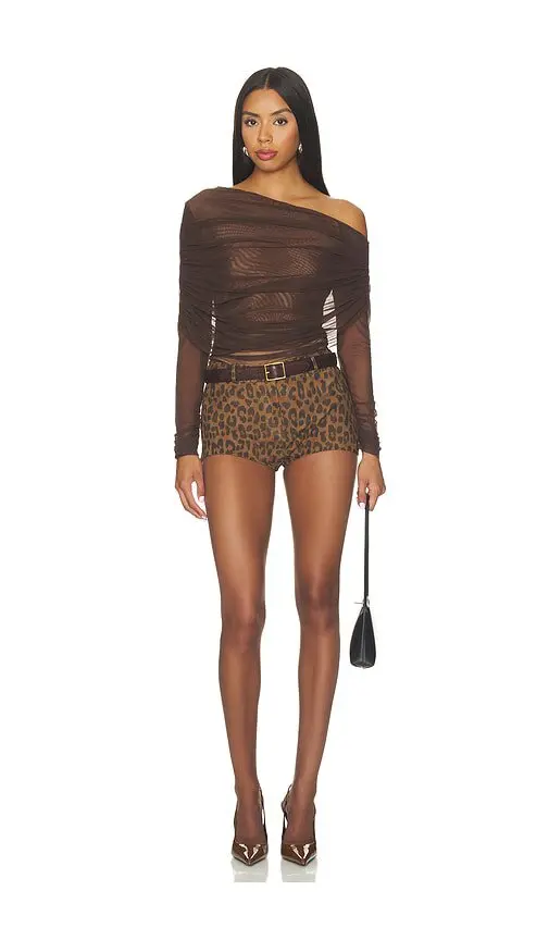 Line & Dot Marceline Asymmetrical Top