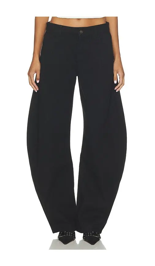 Lioness Horseshoe Jeans In Black