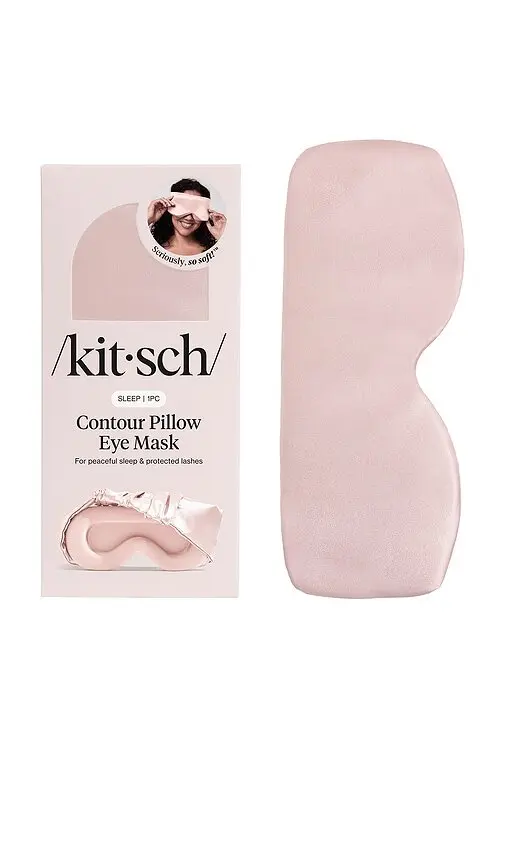 KITSCH Contour Pillow Eye Mask - Blush