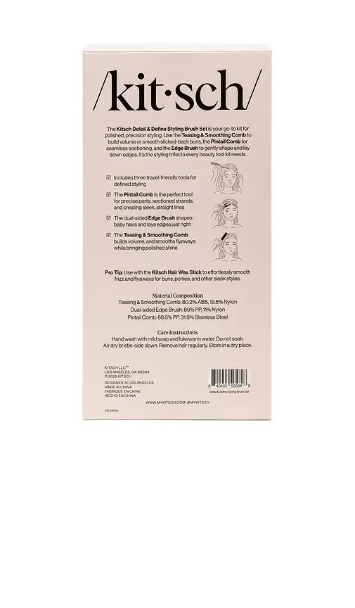 KITSCH Detail & Define Styling Brush Set