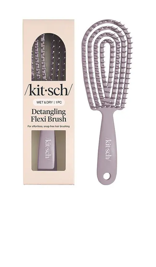 KITSCH Detangling Flexi Brush - Soft Violet