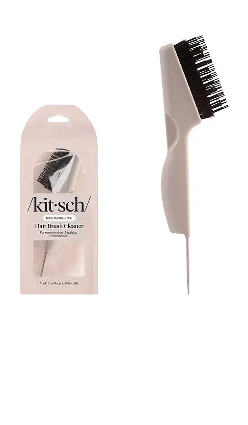 KITSCH Recycled Plastic Hair Brush Cleaner - Grey