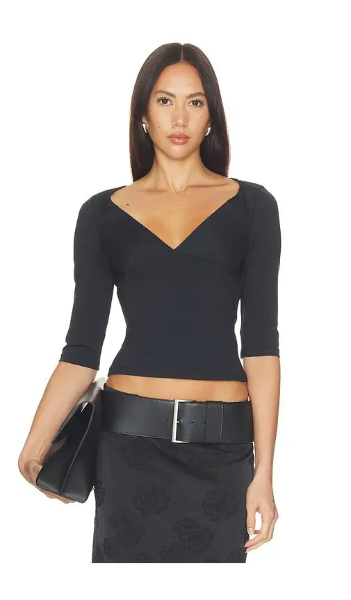 Lioness Merci Top In Black