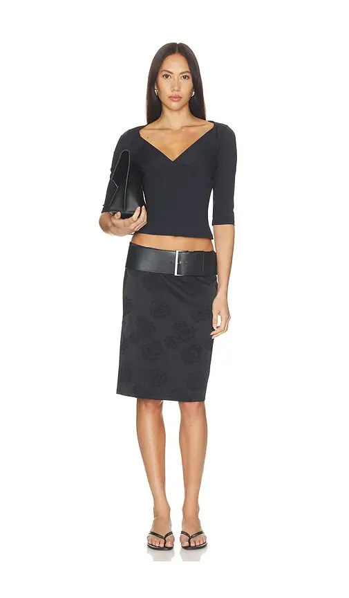 Lioness Merci Top In Black