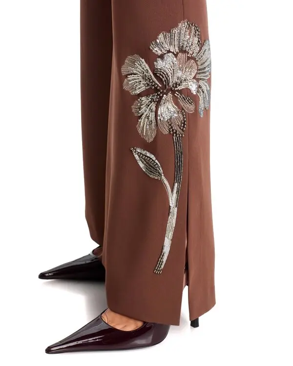 Cinq À Sept Jaxyn Gilded Peony Pants
