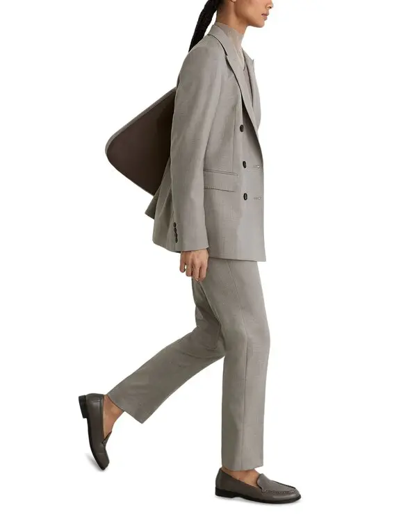 REISS Darcy Wool Blend Slim Leg Trousers