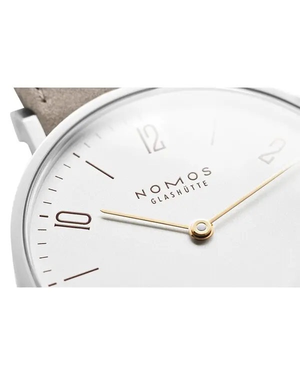 NOMOS GLASHUTTE Tangente 33 Duo Dore Watch, 32.8mm