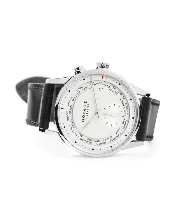 NOMOS GLASHUTTE Zurich Worldtimer Watch, 40mm