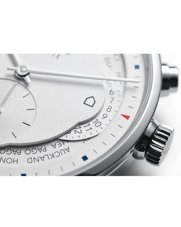 NOMOS GLASHUTTE Zurich Worldtimer Watch, 40mm