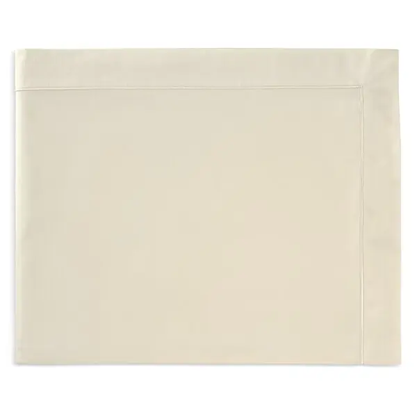CELSO DE LEMOS Bourdon Flat Sheet, Queen - Natural