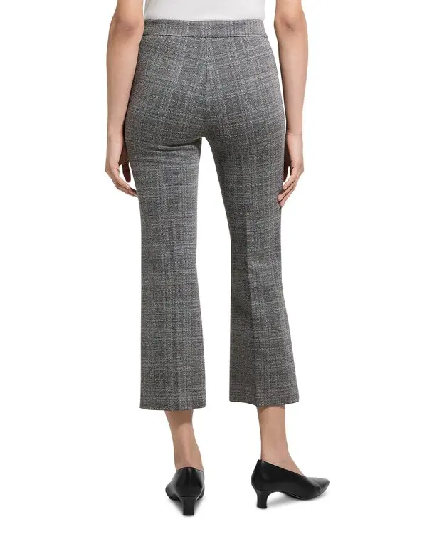Theory Kick Flare Cropped Pants