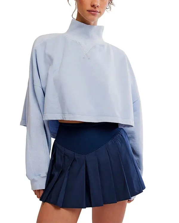 Free People Pick Up Game Pullover - Slate