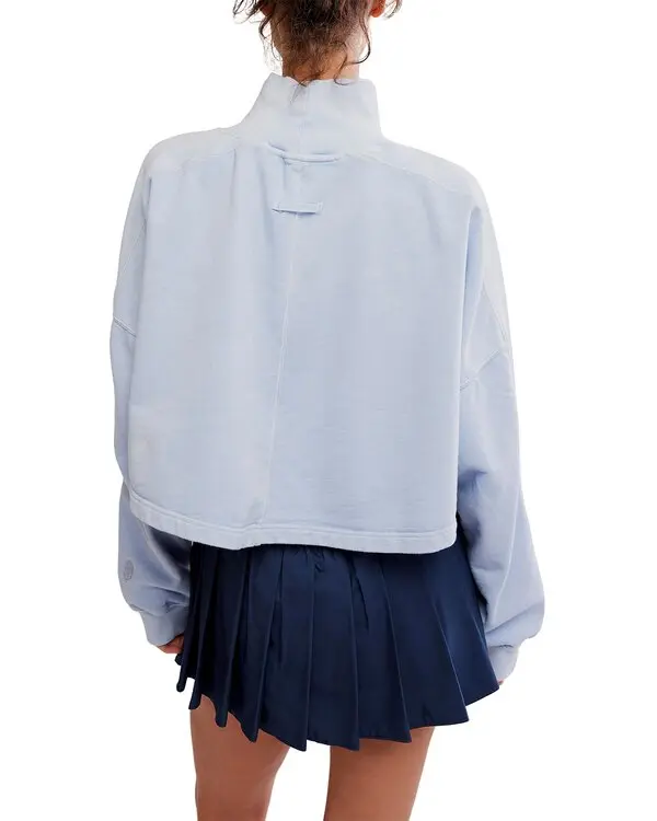 Free People Pick Up Game Pullover - Slate