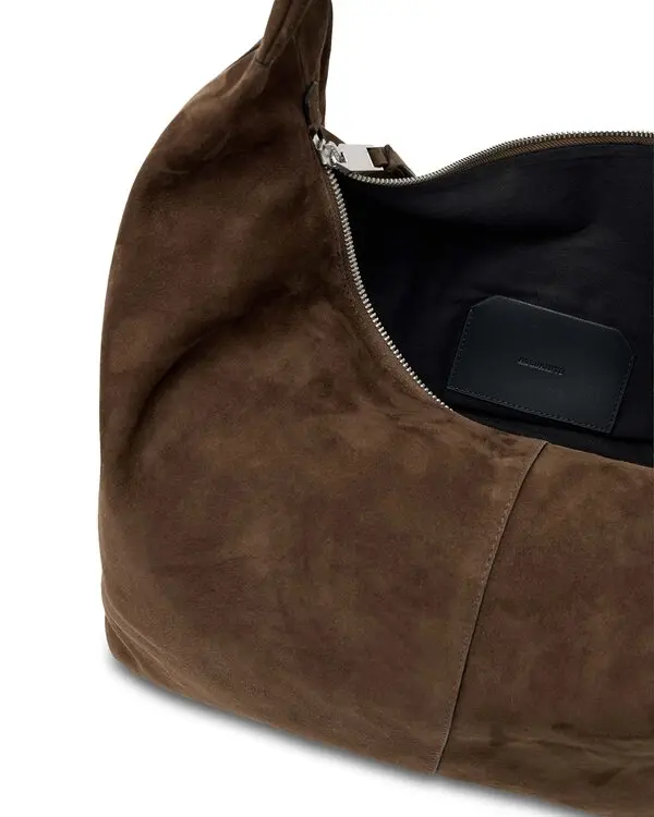ALLSAINTS Effie S Large Suede Shoulder Bag