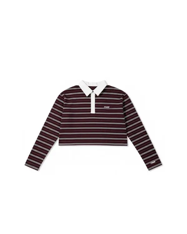 RAAE UK Rugby Top Deep Burgundy - Red