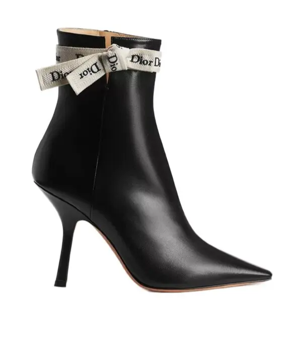 Dior J'adior Heeled Ankle Boot - Black