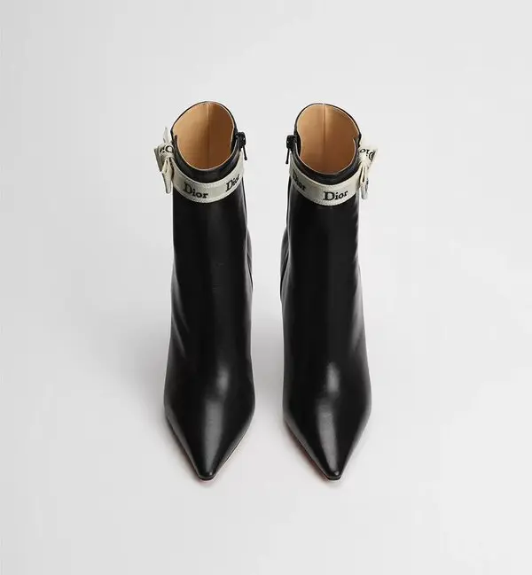Dior J'adior Heeled Ankle Boot - Black