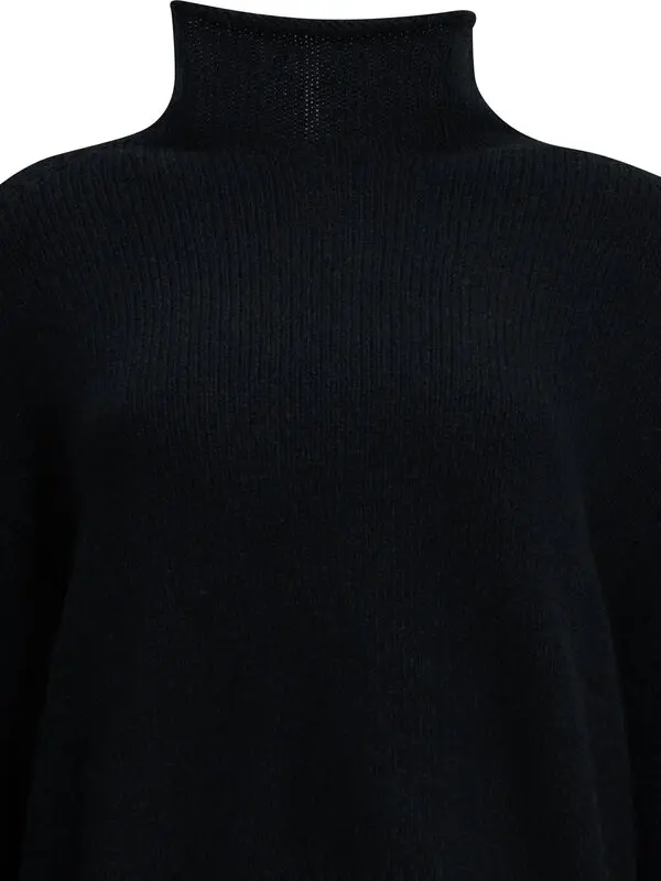 Khaite Marke Cropped Turtleneck Sweater