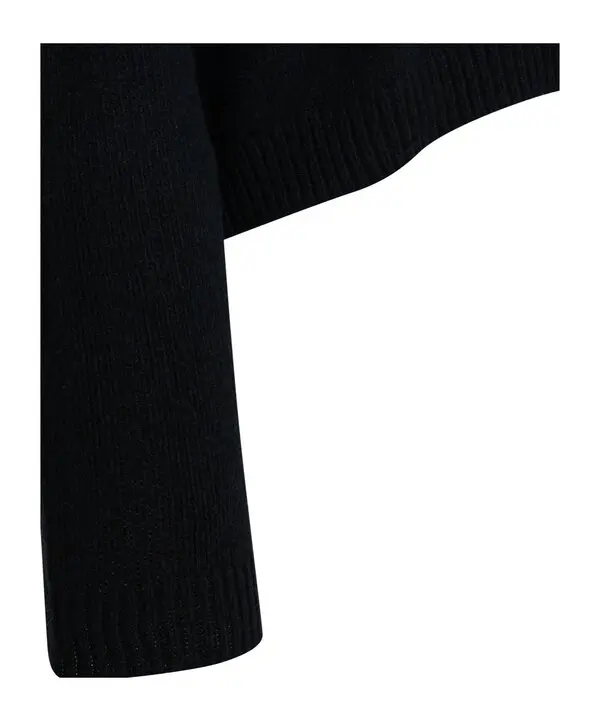 Khaite Marke Cropped Turtleneck Sweater