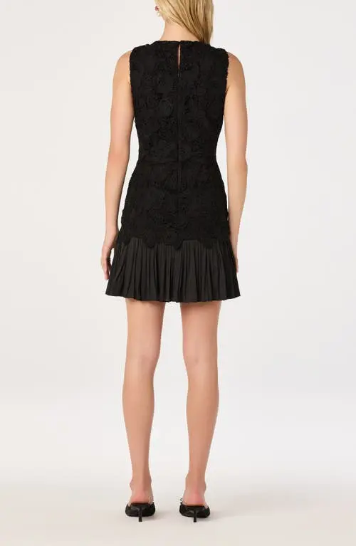Astr The Label Berklee Lace Pleated Minidress
