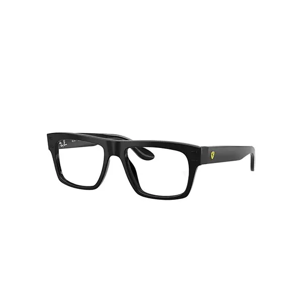 Ray-ban Rb5459m Optics Scuderia Ferrari Collection Eyeglasses Frame Transparent Lenses Polarized - Black