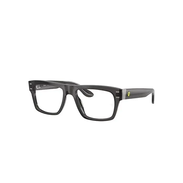 Ray-ban Rb5459m Optics Scuderia Ferrari Collection Eyeglasses Frame Transparent Lenses Polarized - Transparent Grey