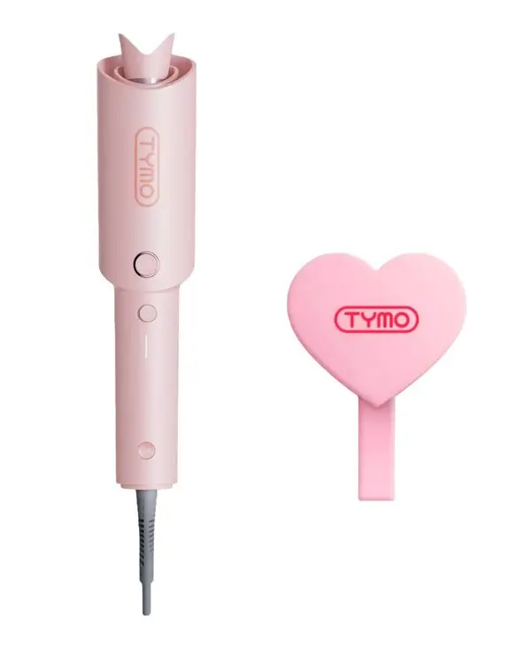 TYMO BEAUTY Curlpro Automatic Curling Iron - Bright Pink
