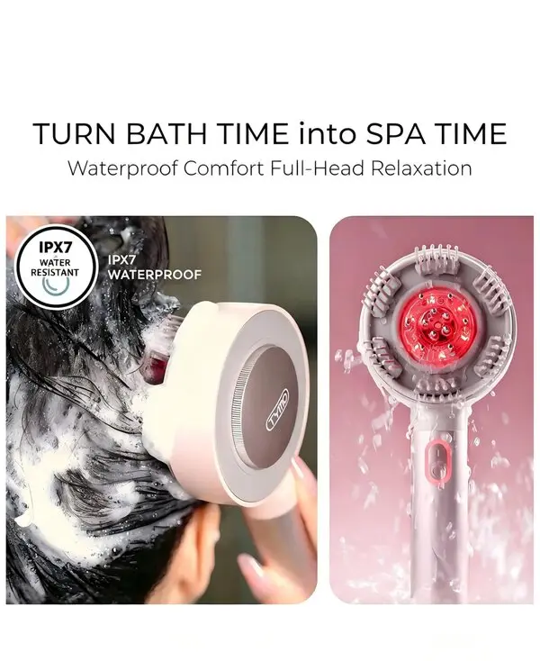 TYMO BEAUTY Trithera Red Light Scalp Therapy Massage Brush