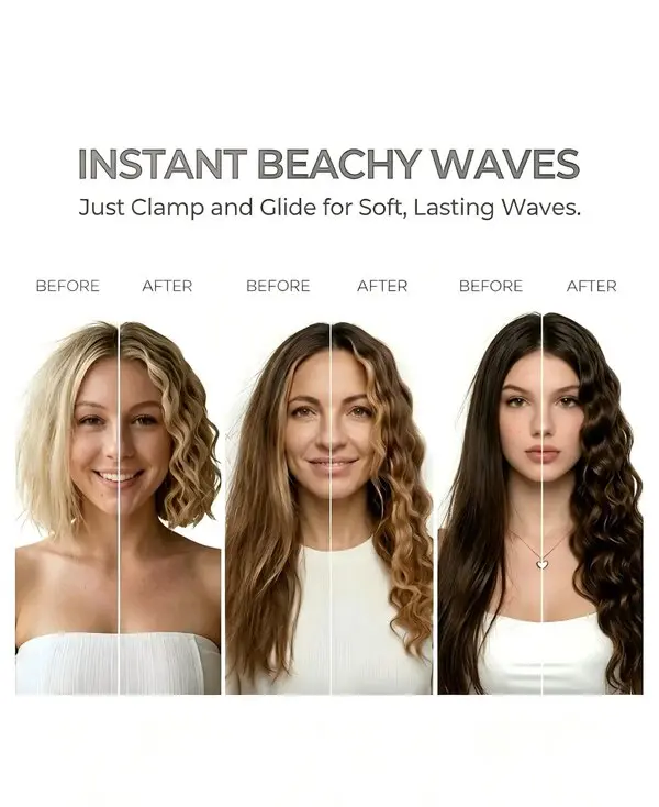 TYMO BEAUTY Rovy Compact Wave Curling Iron