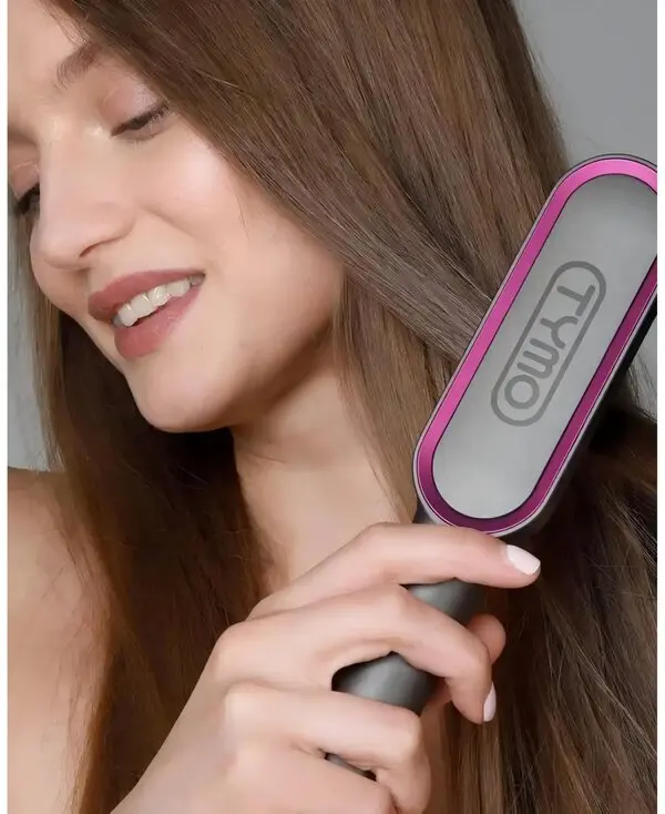 TYMO BEAUTY Ring Hair Straightening Comb - Black