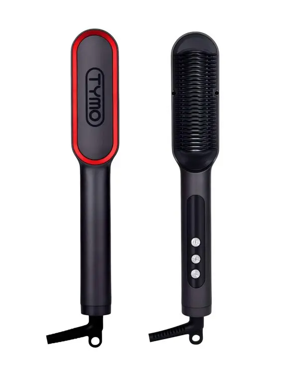 TYMO BEAUTY Ring Plus Ionic Hair Straightening Comb - Black