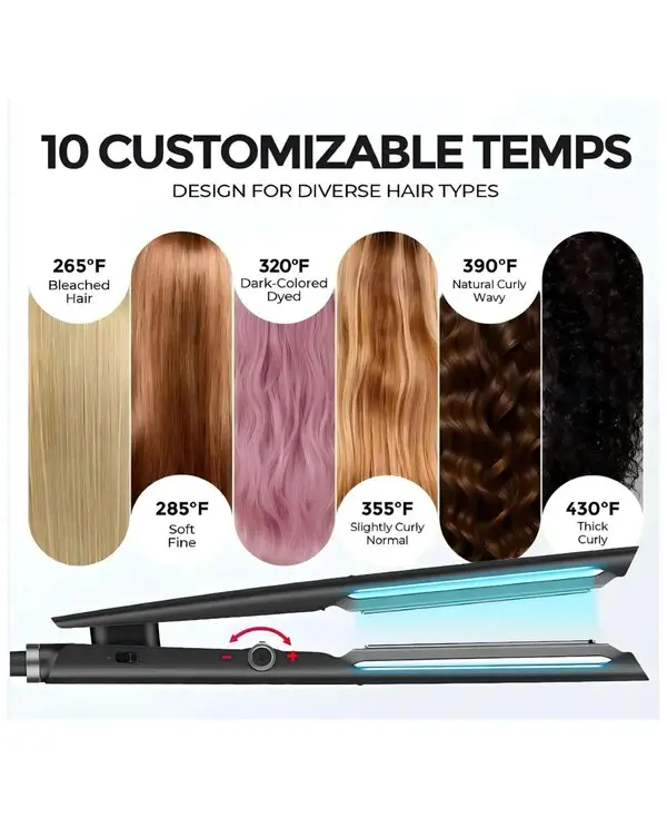 TYMO BEAUTY Flaight Holo Flat Iron Hair Straightener