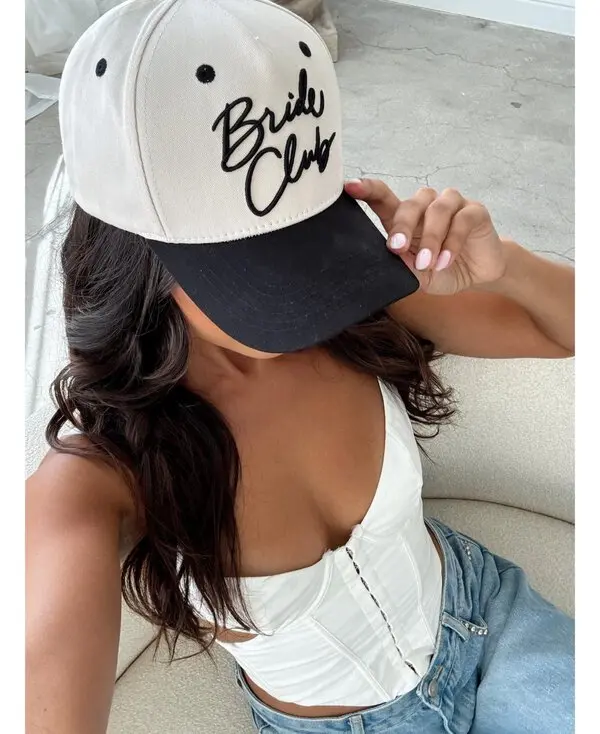 UNTAMED PETALS Bride Club Baseball Hat