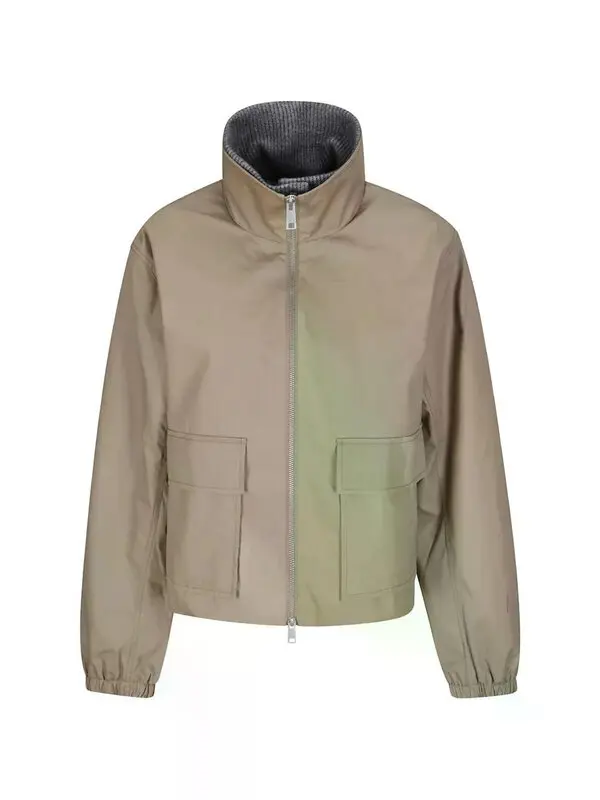 SAMSOE SAMSOE Sabianco Zip-up Jacket - Neutrals