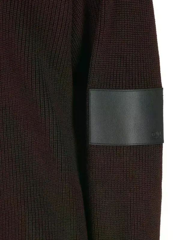 Loewe Zip-up Wool Sweater