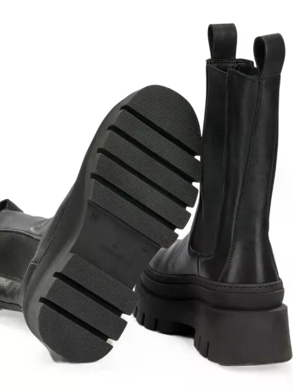 SUMMERY COPENHAGEN Chunky-sole Leather Boots