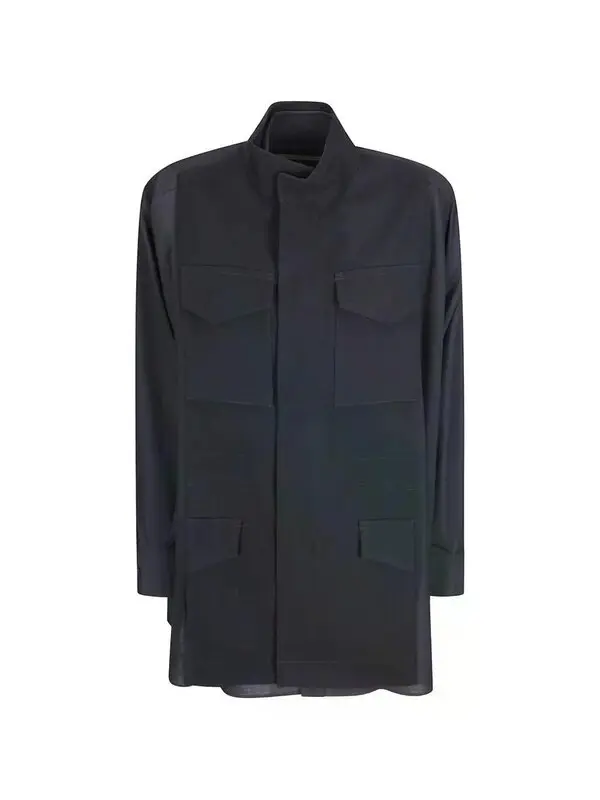 Sacai Suiting Crepe-satin Shirt
