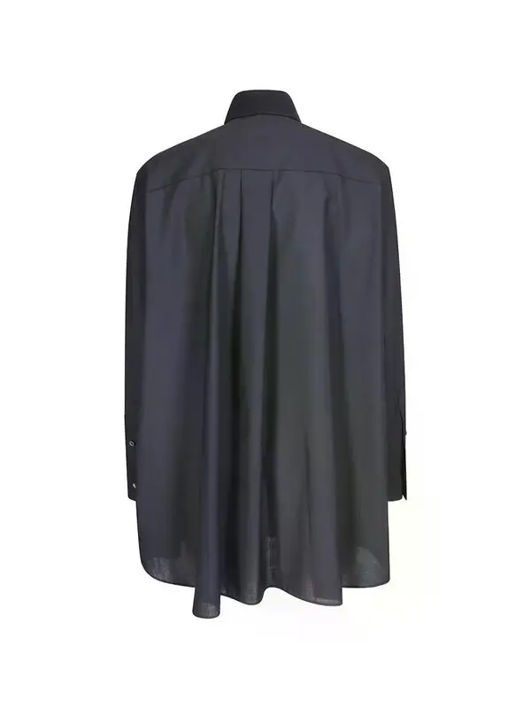 Sacai Suiting Crepe-satin Shirt