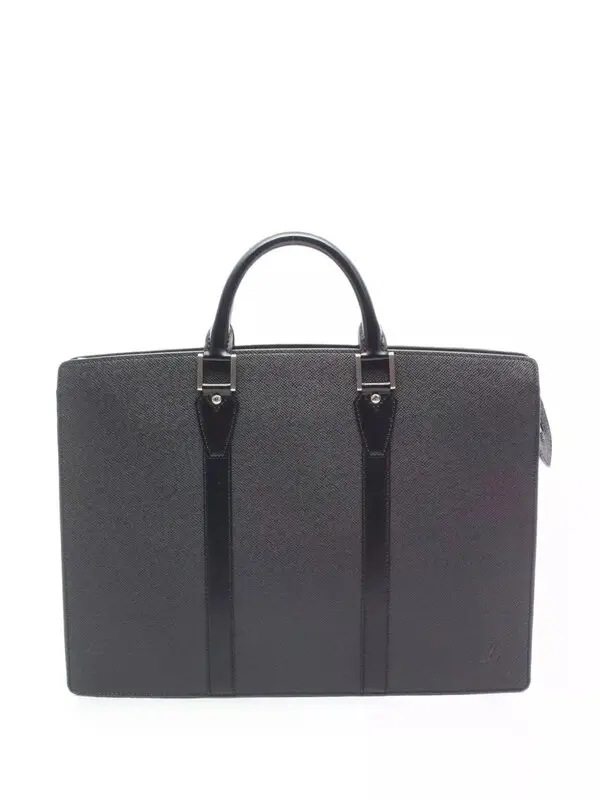 LOUIS VUITTON 2010 Taiga Rosan Briefcase - Black