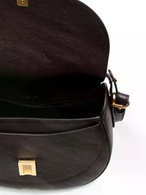 DEMELLIER Siena Grained Leather Saddle Bag