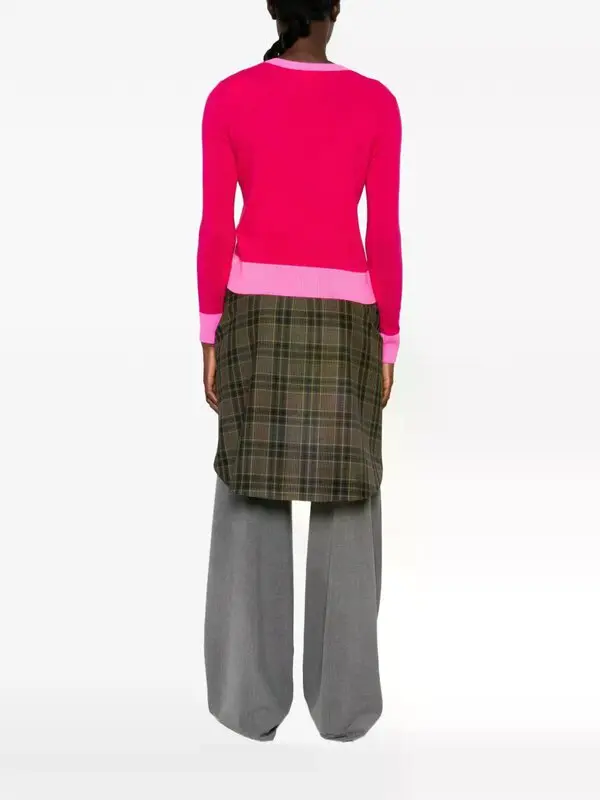 From Future Colourblock Ribbed-trim Sweater