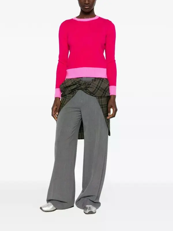 From Future Colourblock Ribbed-trim Sweater