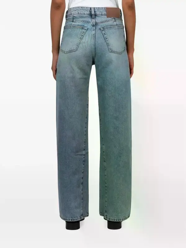Our Legacy Treble-cut Faded-effect Jeans