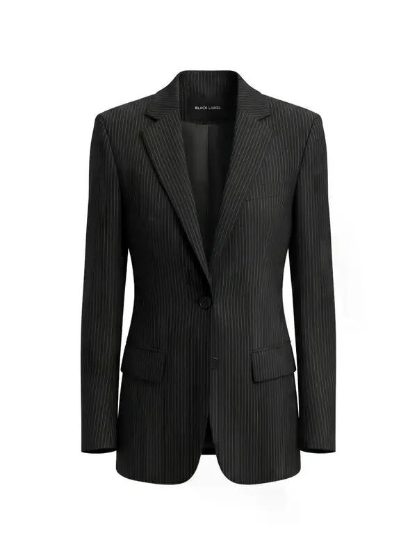 RUNDHOLZ BLACK LABEL Pinstripe-print Blazer
