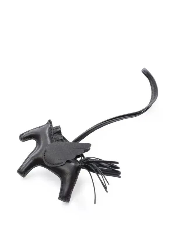 Hermès 2023 Pm Rodeo Pegasus Bag Charm - Black
