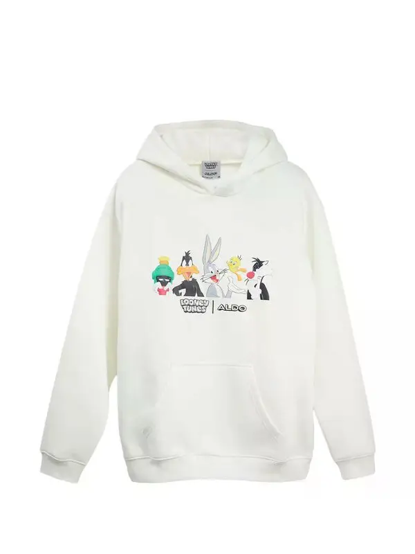 Aldo Looney Tunes Graphic-print Hoodie - White