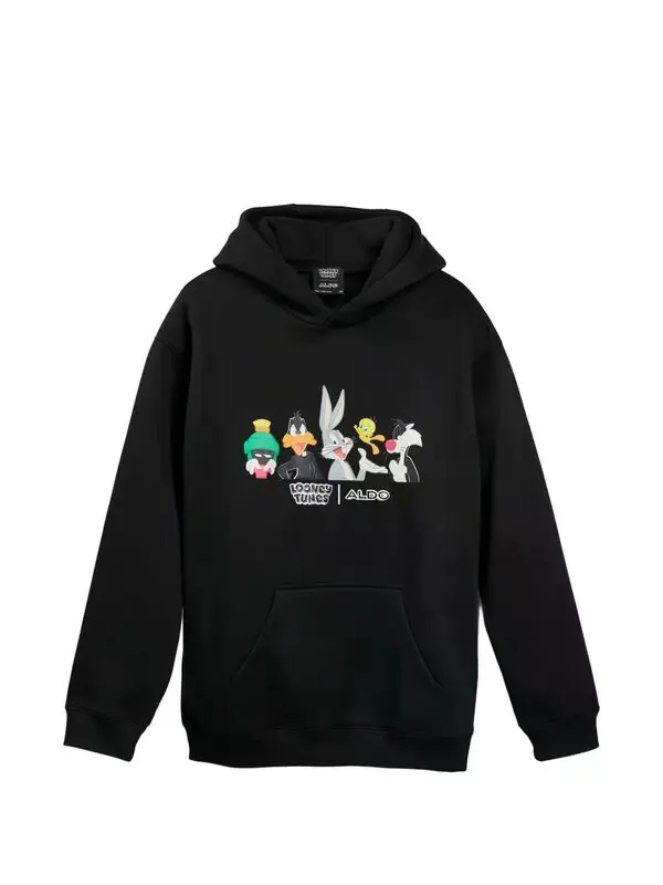 Aldo Looney Tunes Graphic-print Hoodie - Black